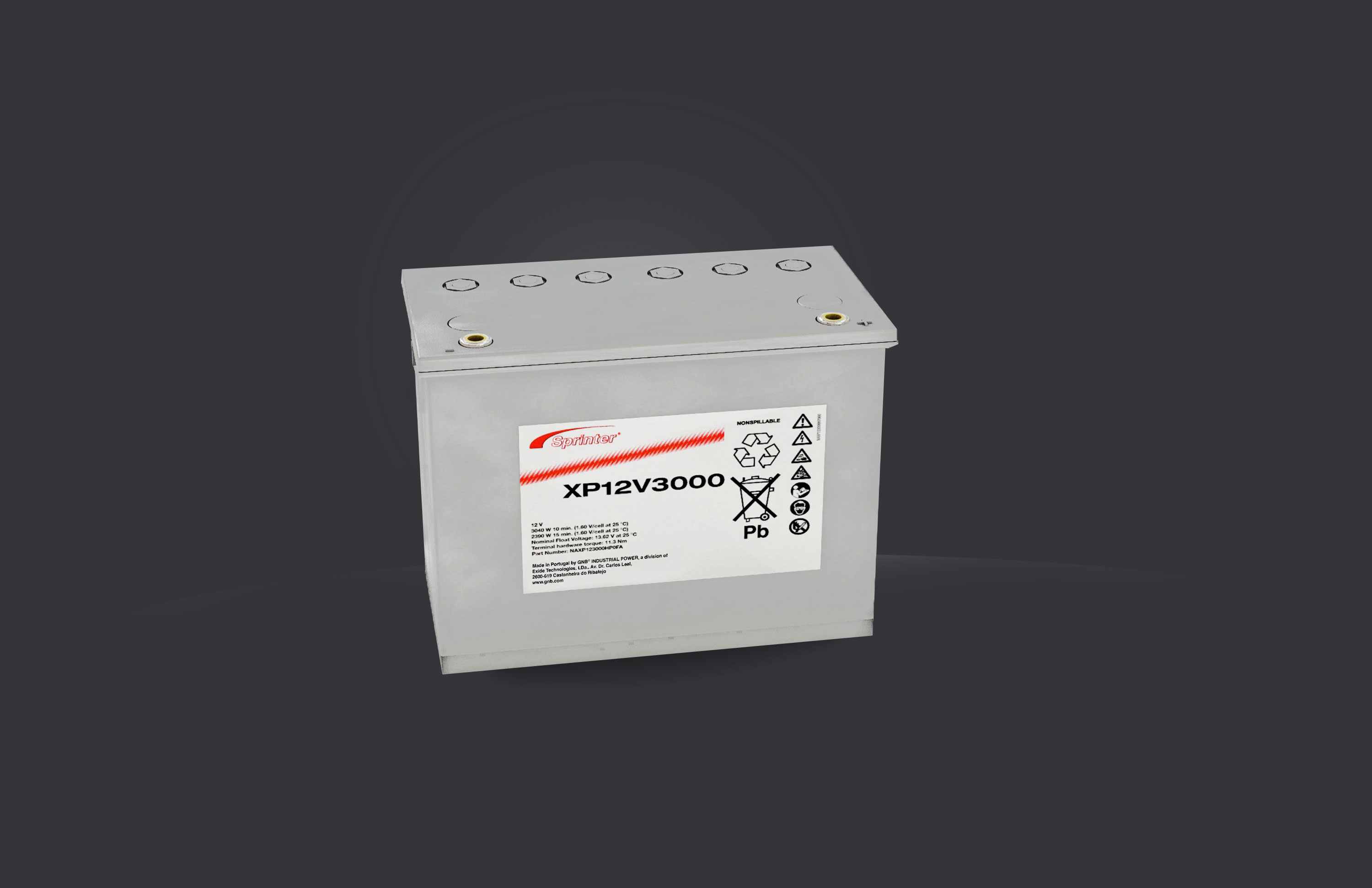 EXIDE/GNB XP12V1800 - XP12V3400 Aküler | Senkrone